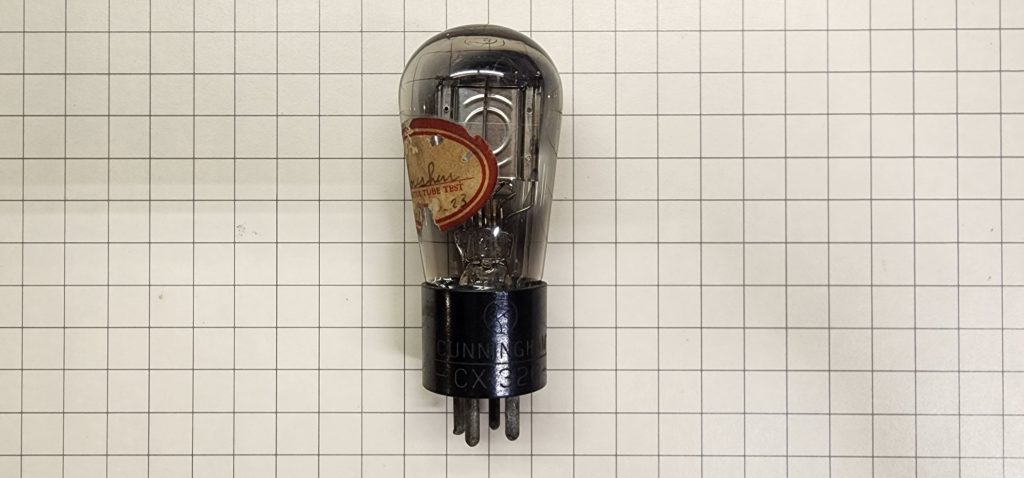 Vacuum Tube Cunningham -CX-326- 4 PIN - TANDYCOM